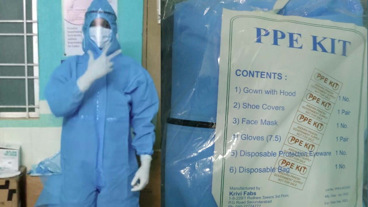 how to wear ppe kit// how to remove ppe kit - YouTube