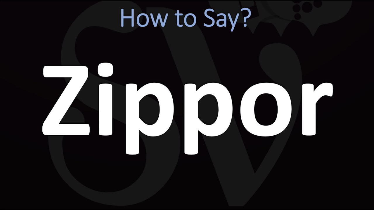 How to Pronounce Zippor? (BIBLE) - YouTube
