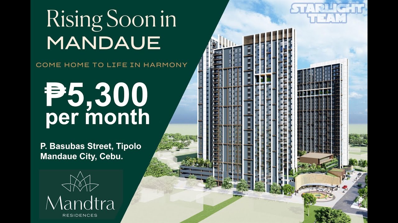 Mandtra Residences Mandaue City, Cebu - YouTube