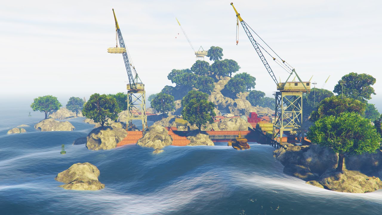 EPIC ISLAND MODS! (GTA 5 Funny Moments) - YouTube