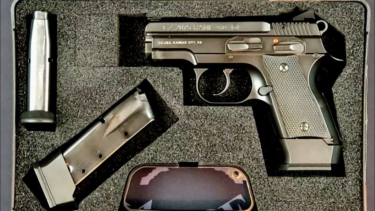 CZ 2075 RAMI 9mm (Modelo de California 01750) - YouTube
