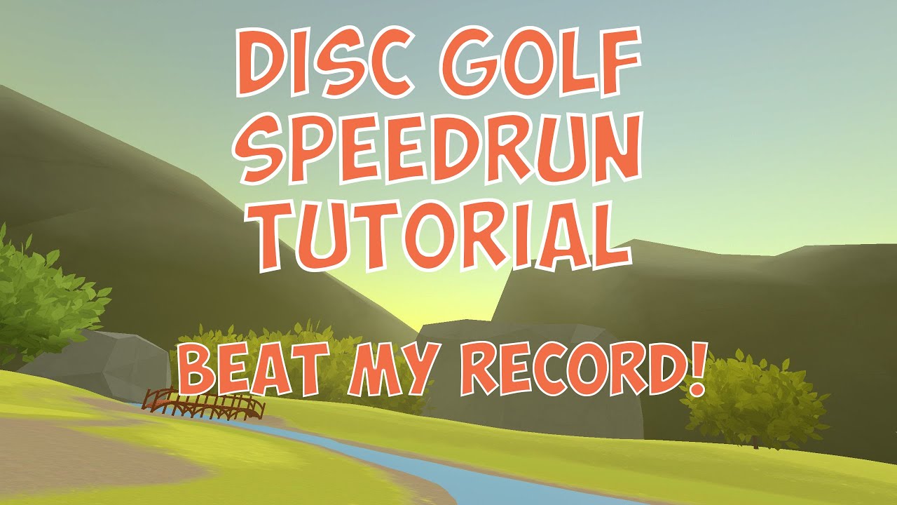 Rec Room Disc Golf Lake Screen Underpar% Speedrun Tutorial - YouTube