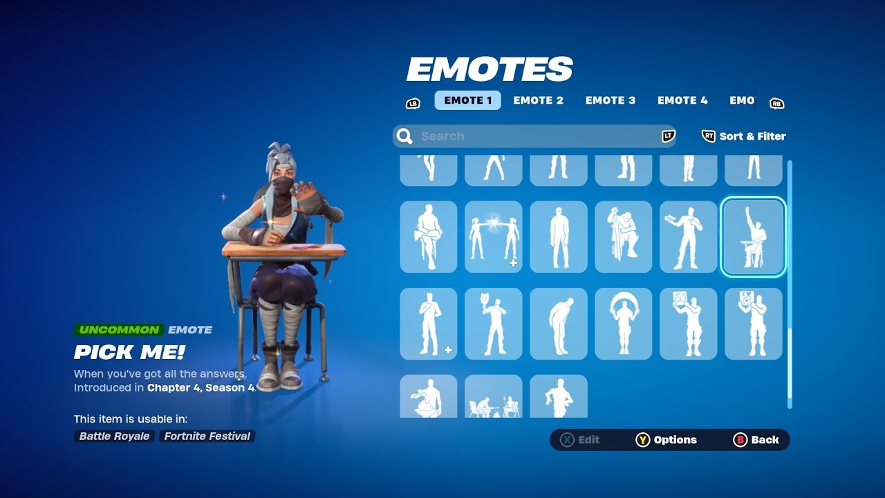 Fortnite Kuno Outfit(Base Style) Showcase With All My Emotes! - YouTube