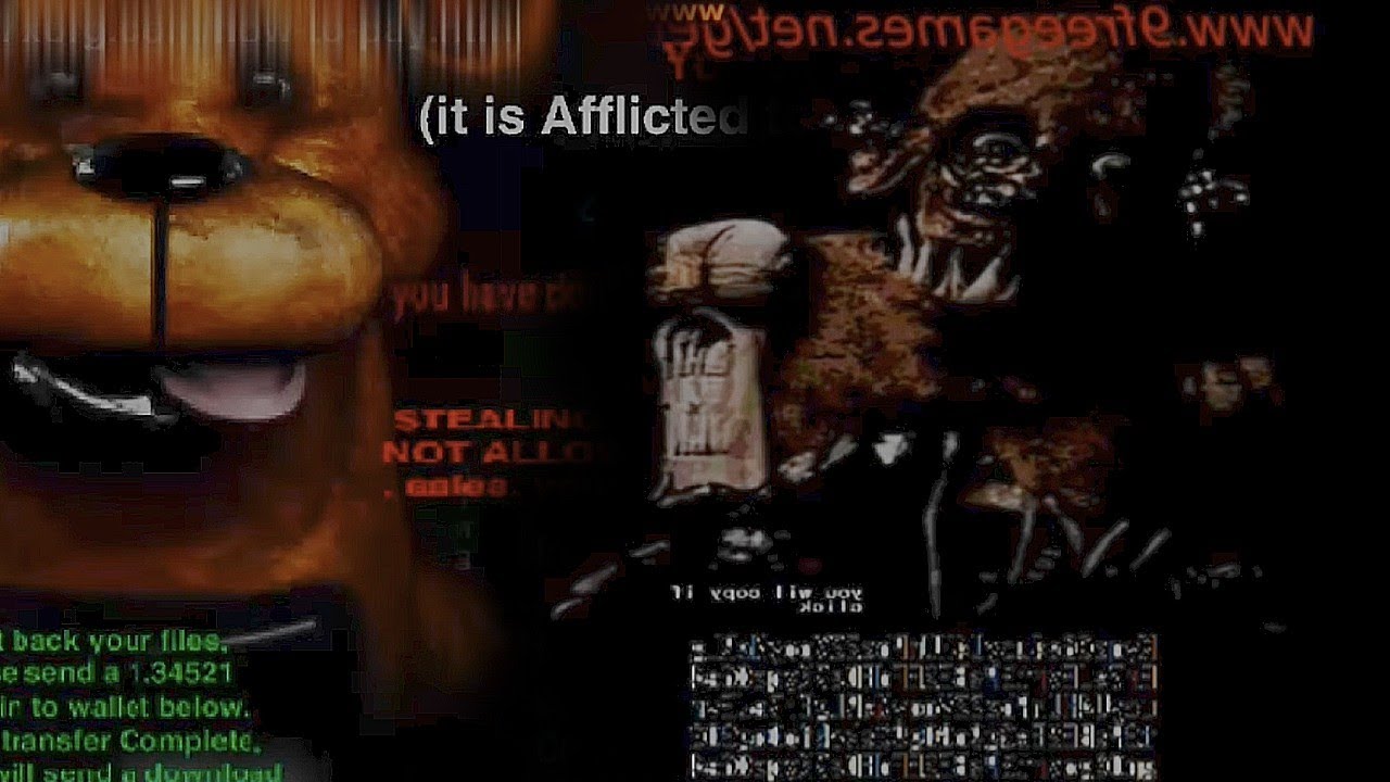 I SHOULD HAVE NOT WATCH FNAF RANSOMWARE AT NIGHT !!! - YouTube