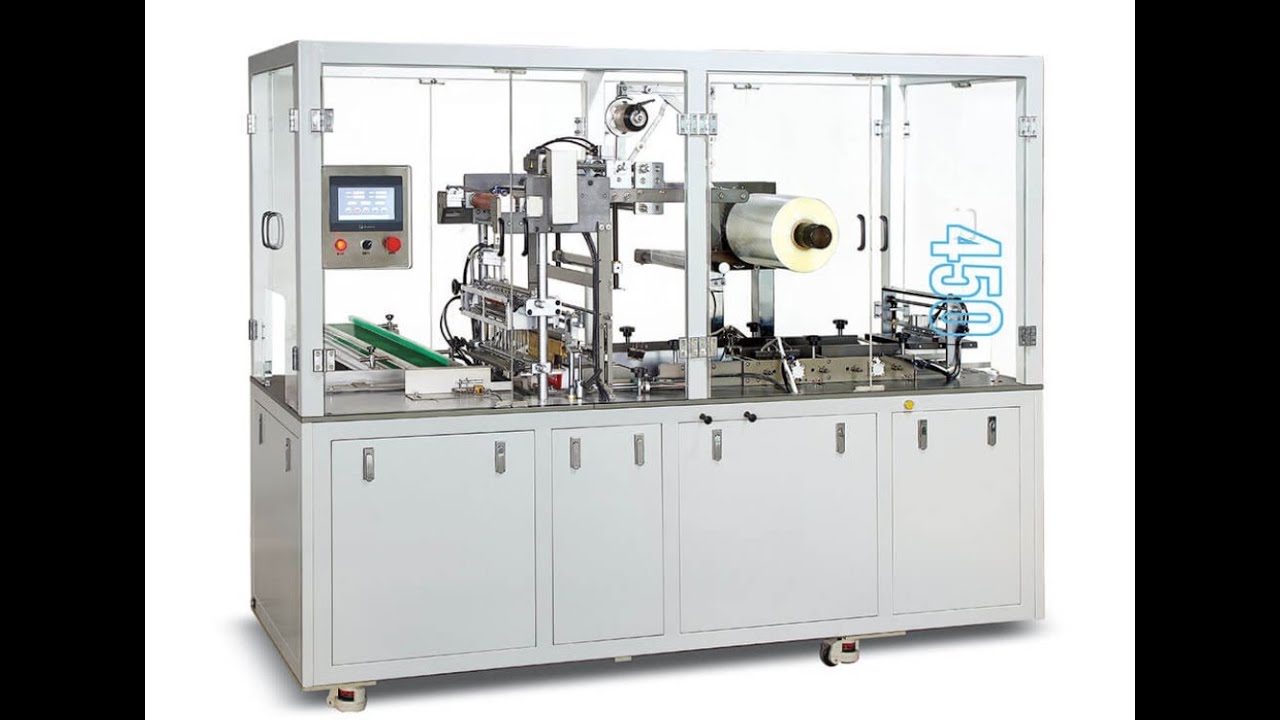 Carton bundle BOPP film overwrapping machine - YouTube