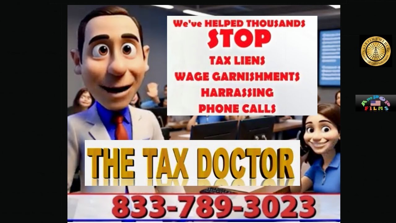 THE TAX DOCTOR 1-833-789-3023 - YouTube