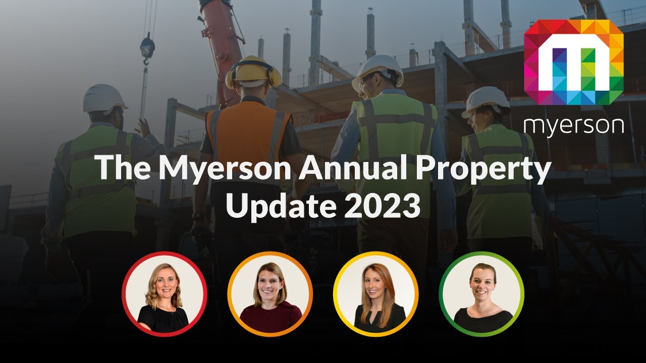 The Myerson Annual Property Update 2023 - YouTube