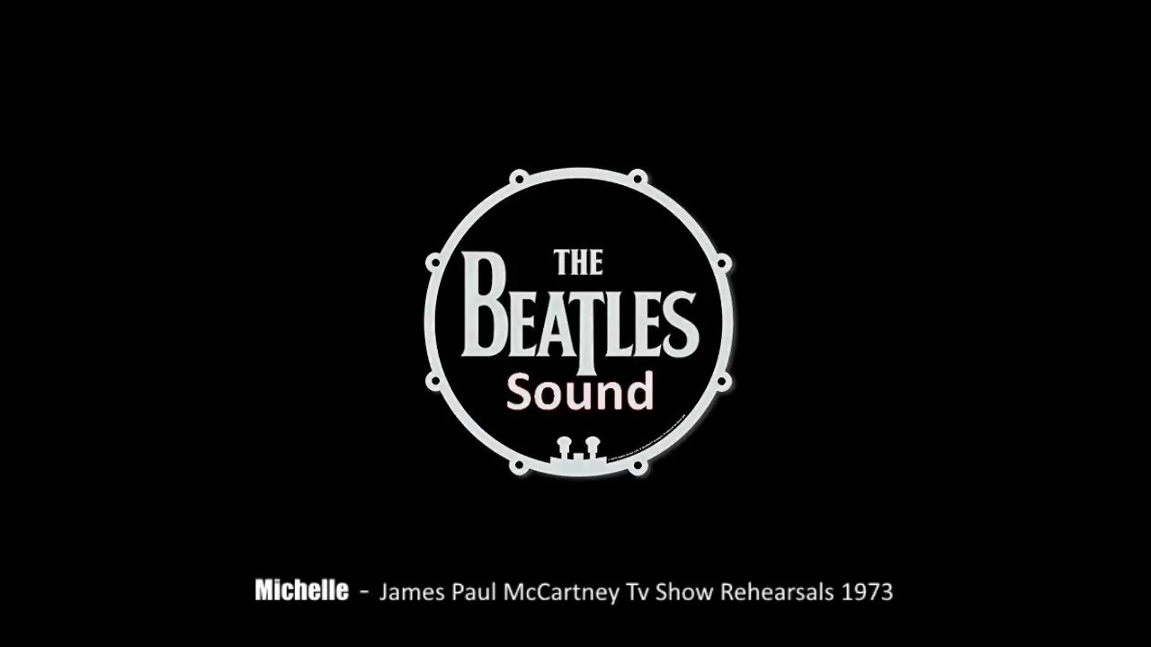 1973 - Michelle / McCartney Tv Show Rehearsals - YouTube