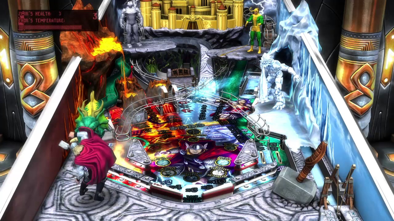 Zen Pinball 2_Thor mission Ymir Rages Again - YouTube