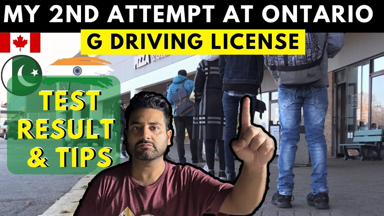 My Ontario G Driving License 2nd Attempt Result & Story - YouTube