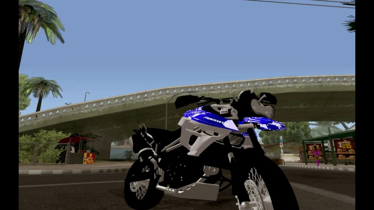 GTA SA: MODS - TIGER 800 DICHAVADA. (MK3D MODS) - YouTube