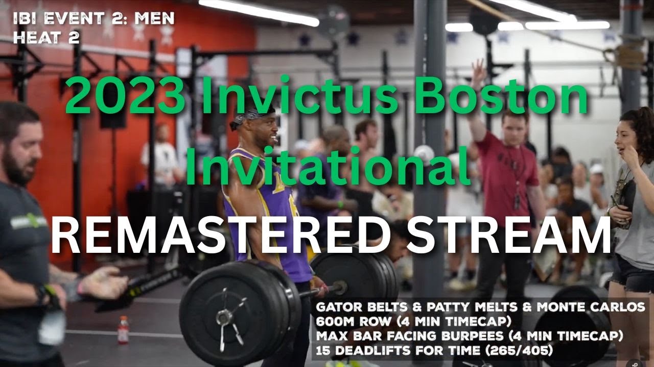 REMASTERED: 2023 Invictus Boston Invitational Live Stream - YouTube