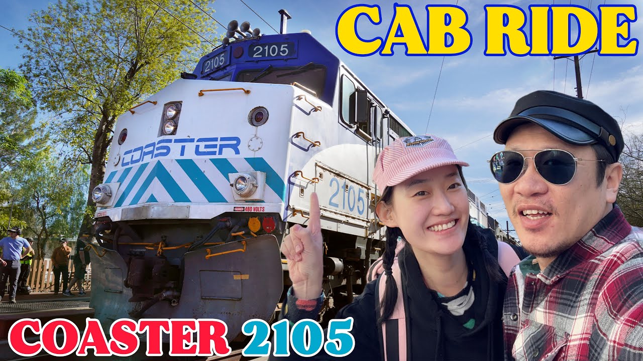 Coaster 2105’s First Public Run of 2026! Cab Ride + Engineer at ...