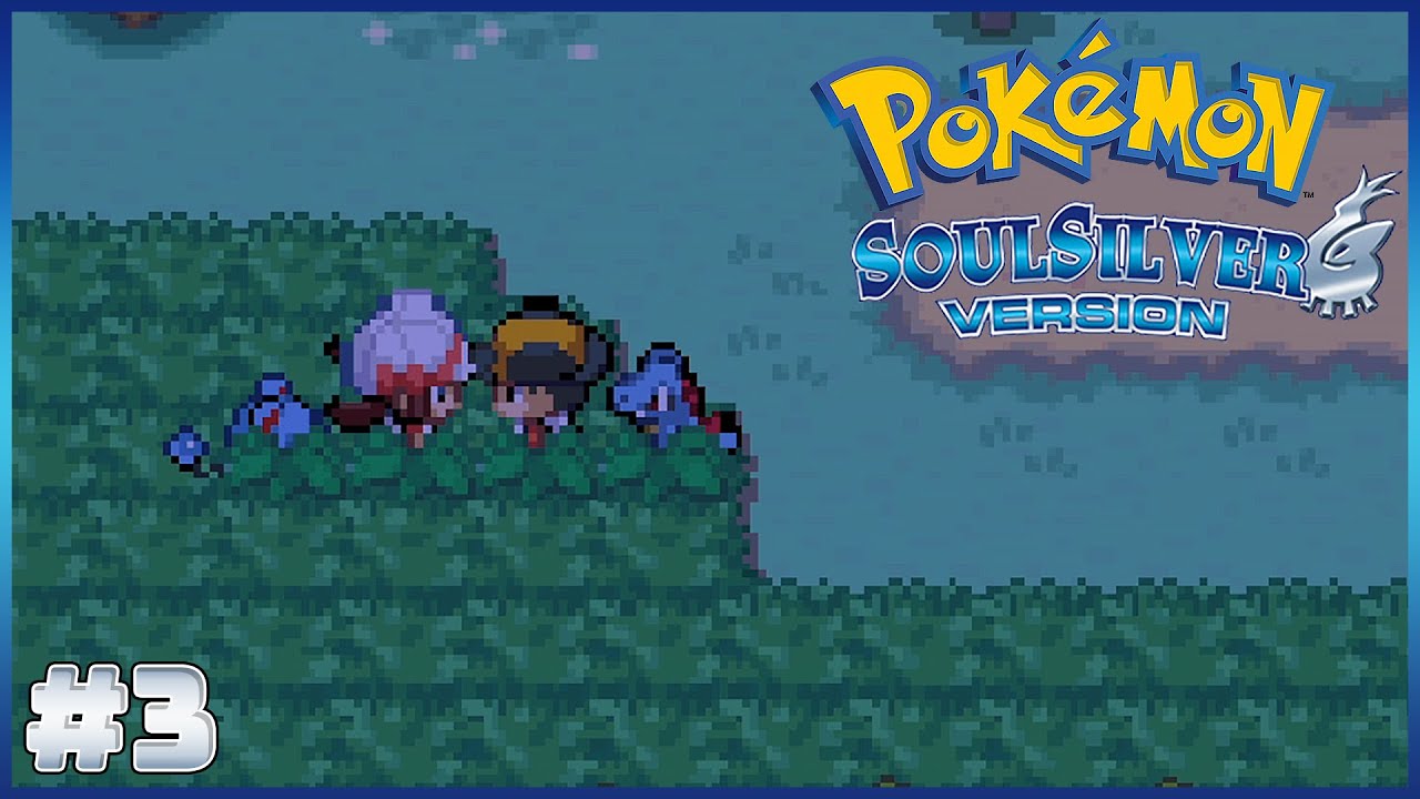 POKÉMON SOUL SILVER - Parte 3 Capturando nosso primeiro Pokémon ...