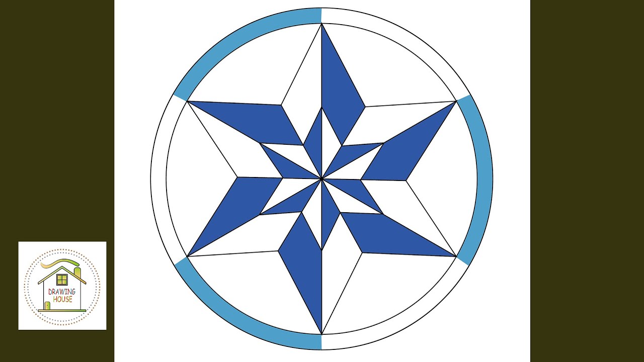 illustrator design| Star design tutorial step by step| how to design a ...