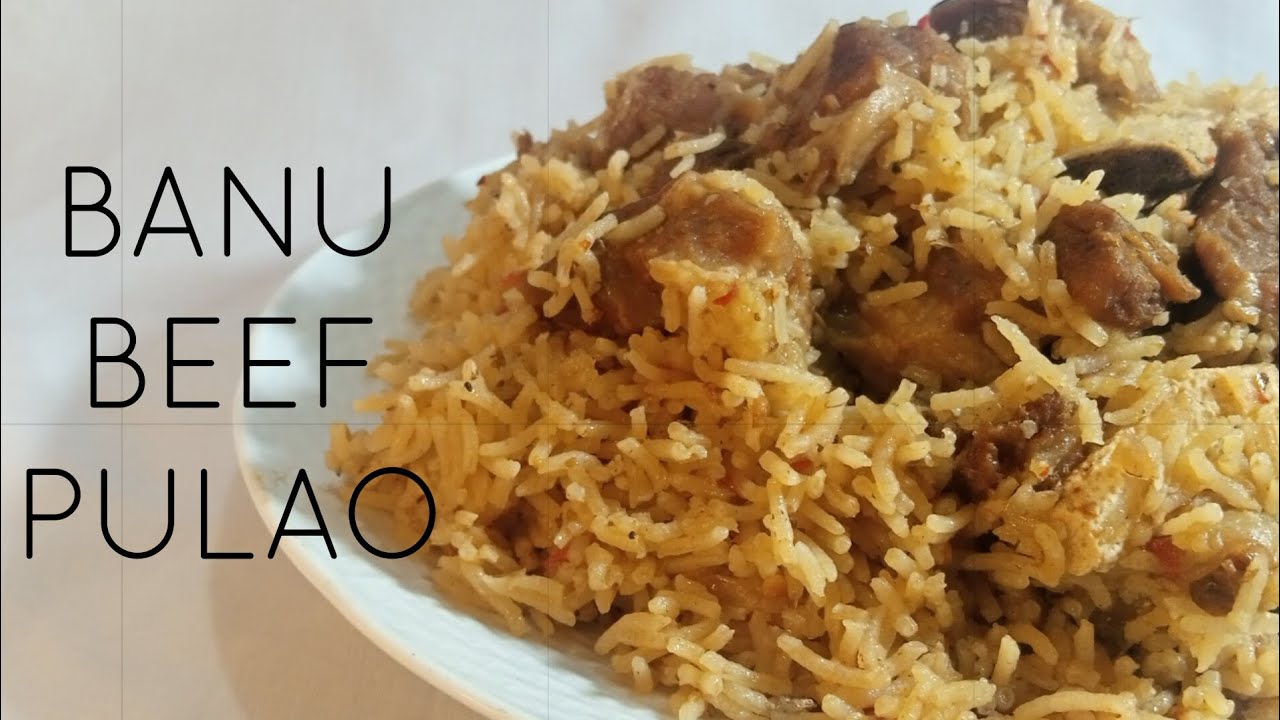 Bannu Beef PULAO| Beef PULAO Recipe| EID SPECIAL - YouTube