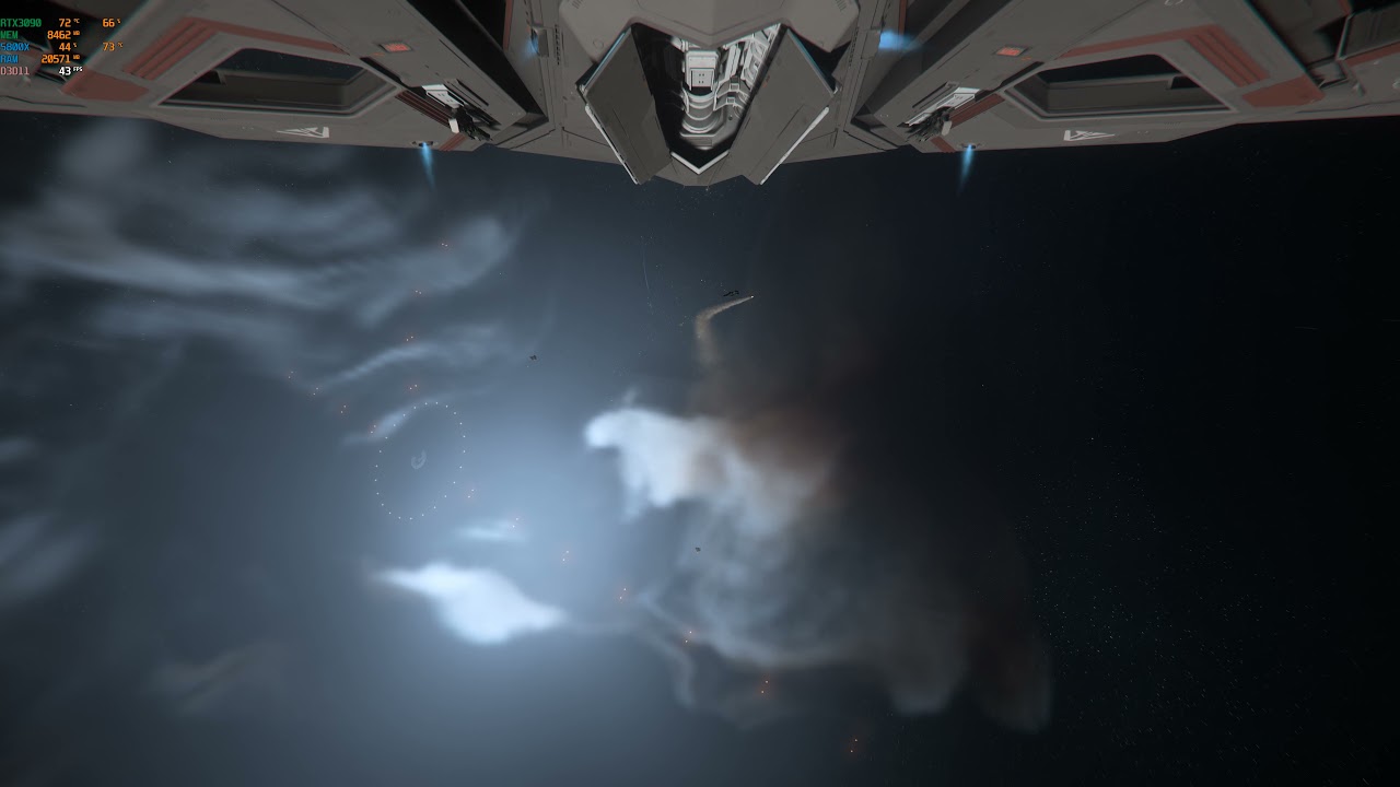 Star Citizen ECLIPSE kill HAMMERHEAD With just one torpedo 星际公民 日食一发鱼雷 ...