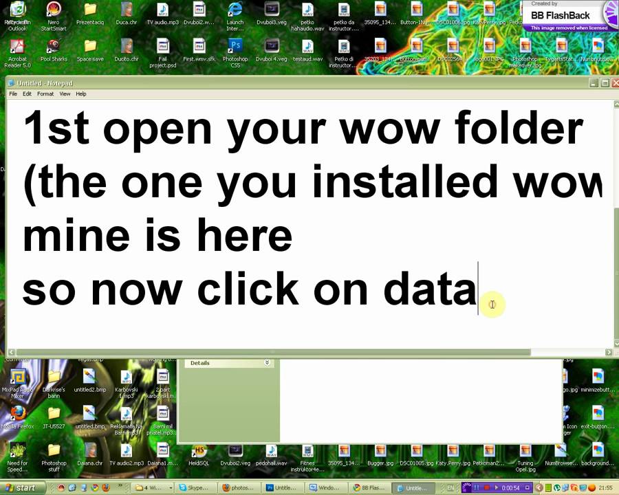 How to set your realmlist in wow - YouTube