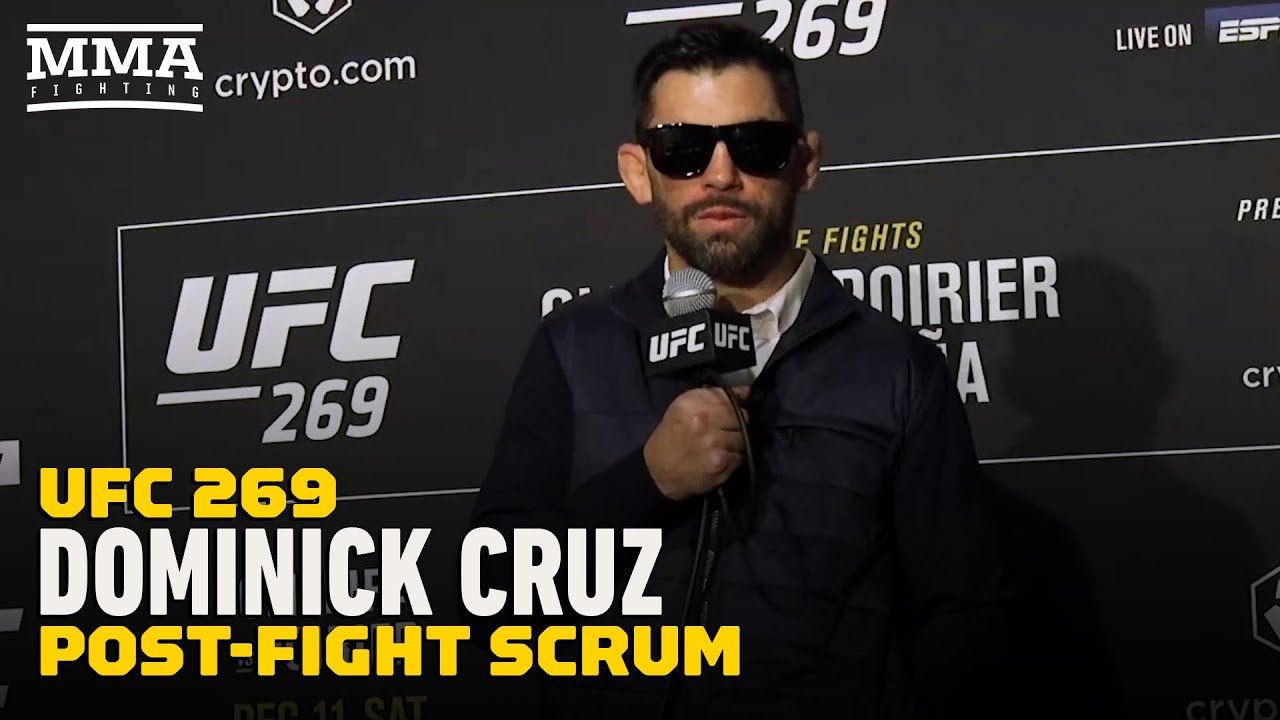 Dominick Cruz Won’t Say No To Jose Aldo Fight, Wants Rematch With ‘Dork ...