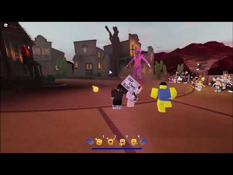 Lil Nas X T-Posing at Roblox concert