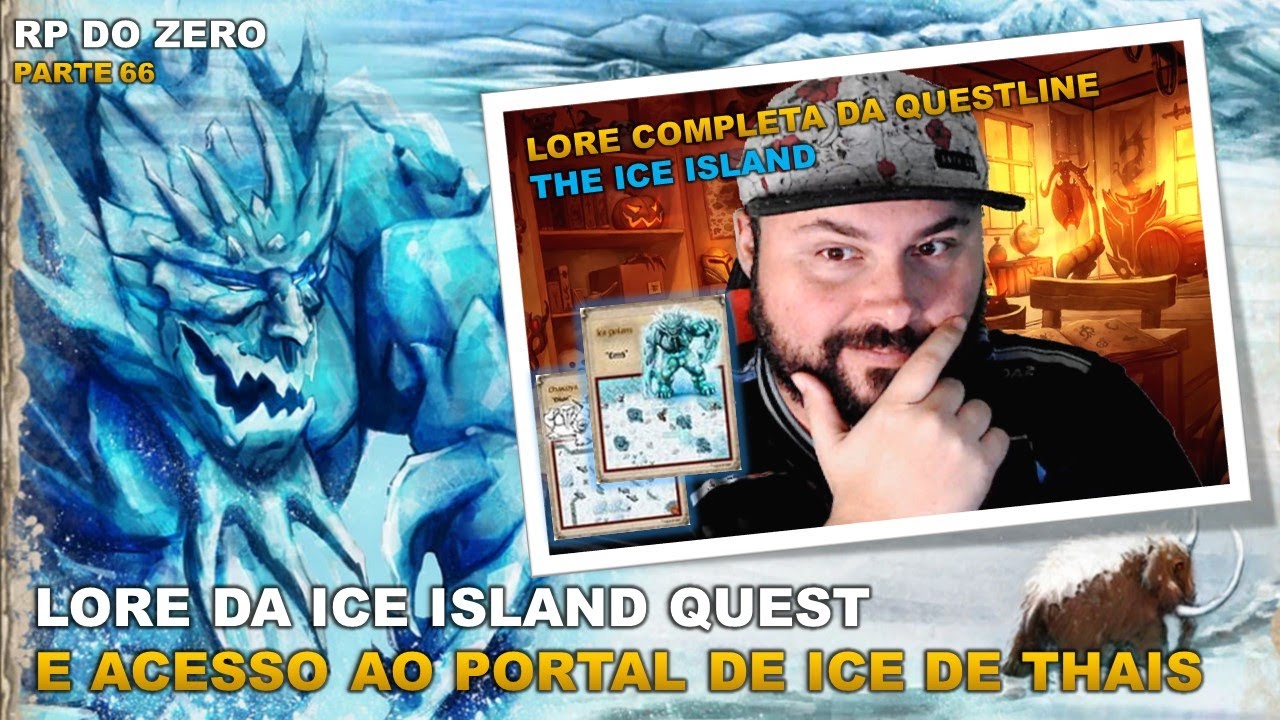LORE COMPLETA THE ICE ISLAND E ACESSO A PORTAL DE ICE | RP DO ZERO ...