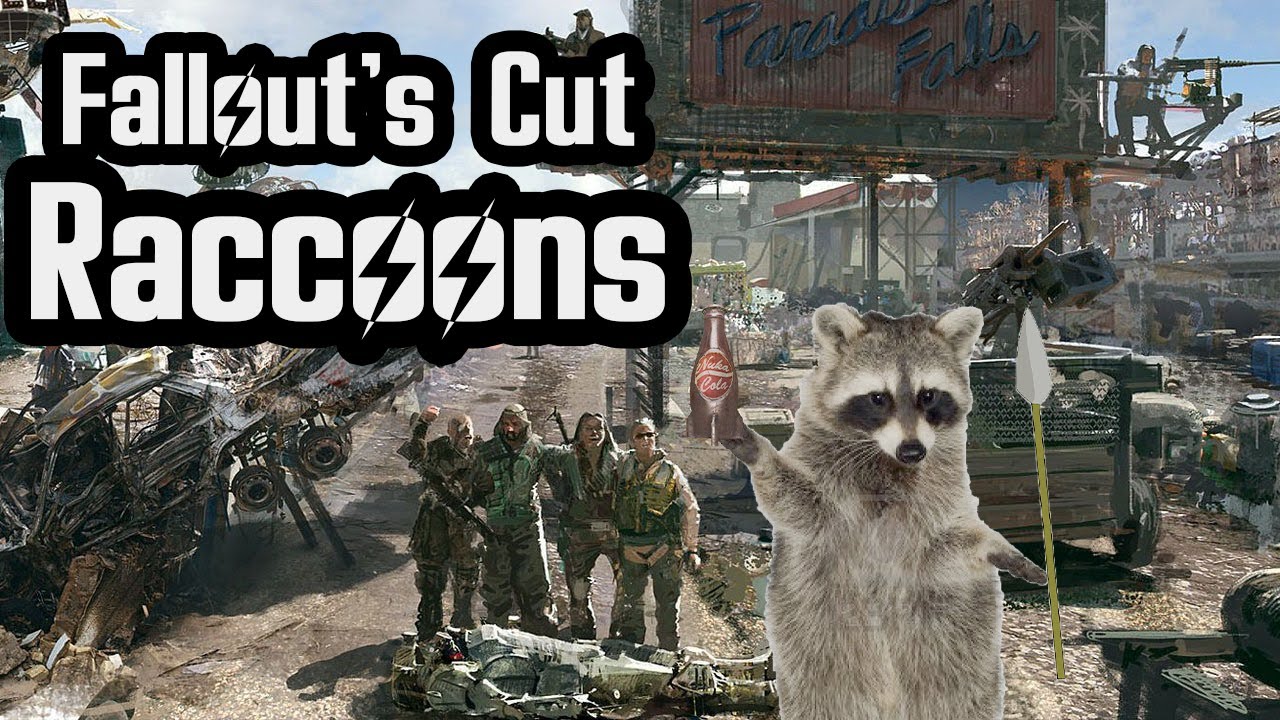 Fallout's Cut Race of Raccoons - The S'lanter - YouTube