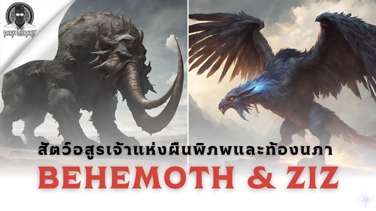 Behemoth & Ziz เปิดตำนานสัตว์อสูรเจ้าแห่งผืนพิภพและท้องนภา l Dark ...