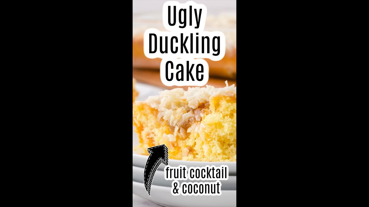 Ugly Duckling Cake - YouTube