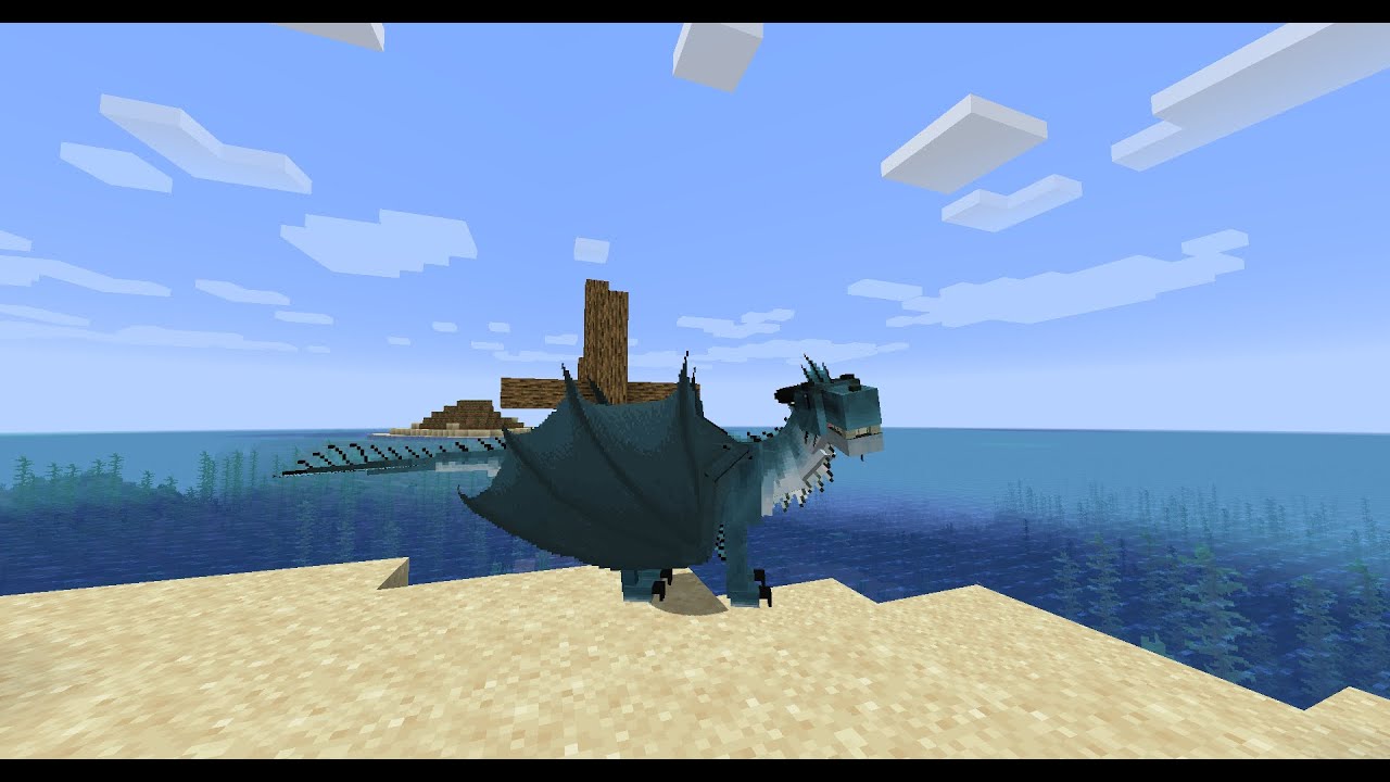Minecraft spielen als Drache! // Minecraft Modvorstellung Dragons ...