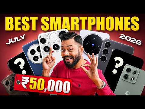 Top 6 Best Smartphones Under ₹50000 ⚡ August 2026