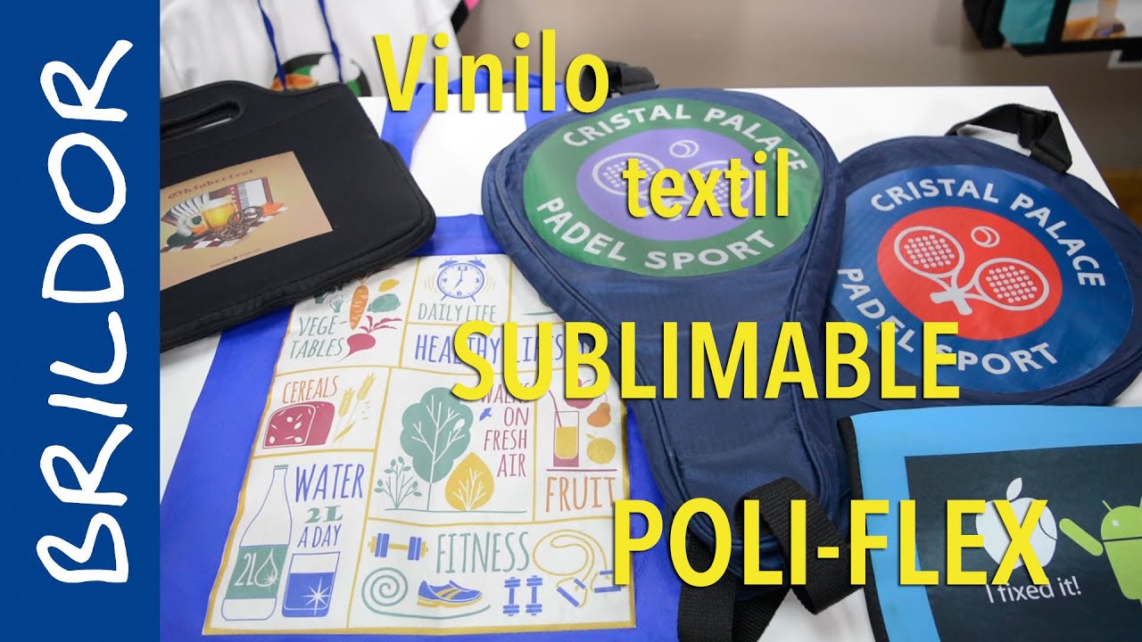Vinilo textil para sublimación - YouTube
