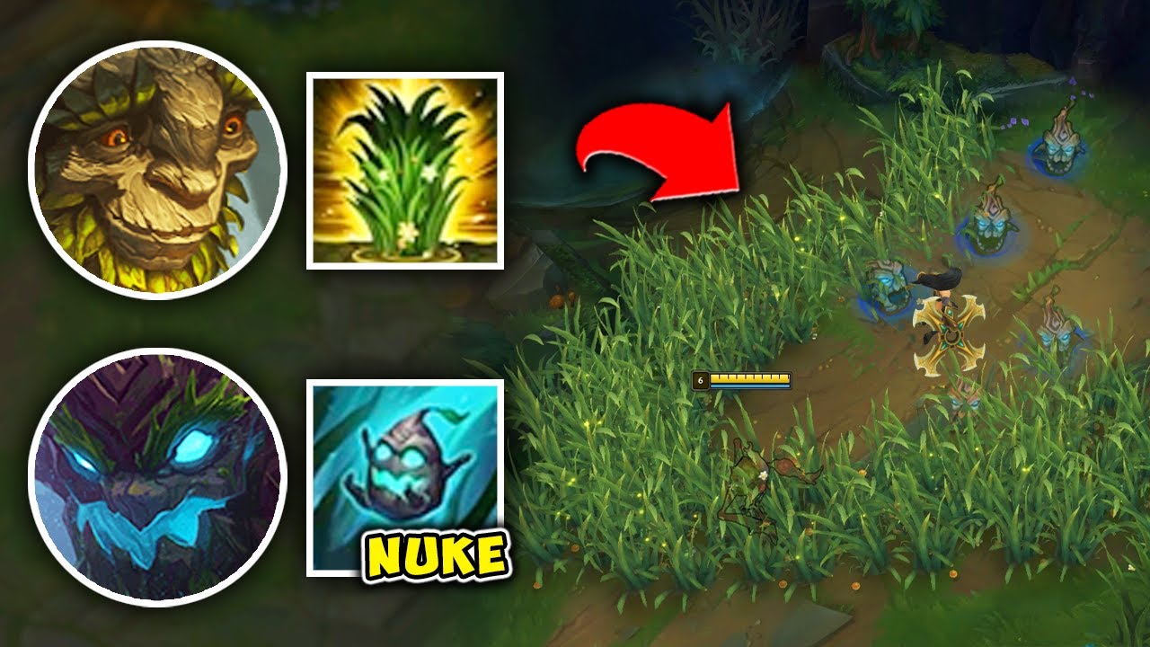 THE RETURN OF THE "BUSH OF DEATH" COMP!! (KILLER SAPLINGS) - League of ...