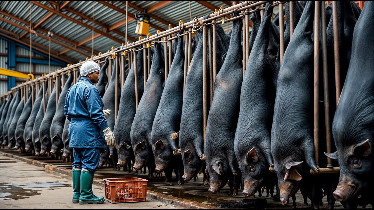 How Does China Farm Millions of Black Pigs? – Revealing the High-Tech ...