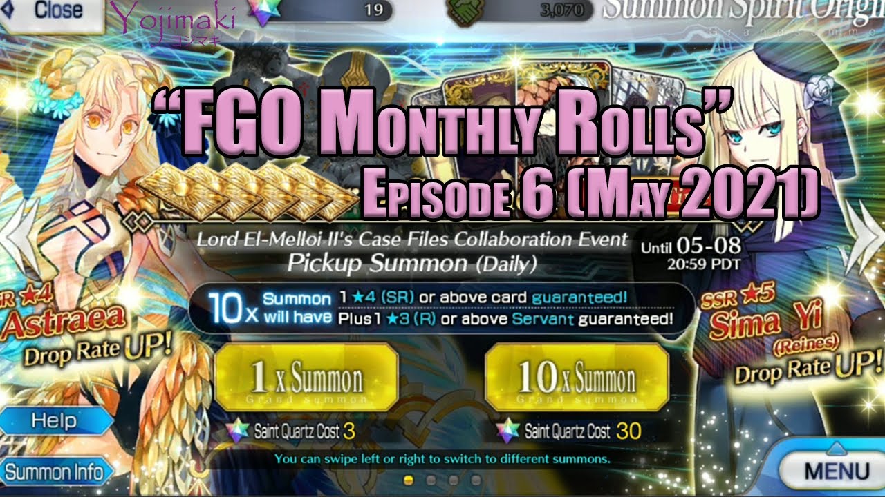 FGO Monthly Rolls (Episode 6) - Reines - YouTube