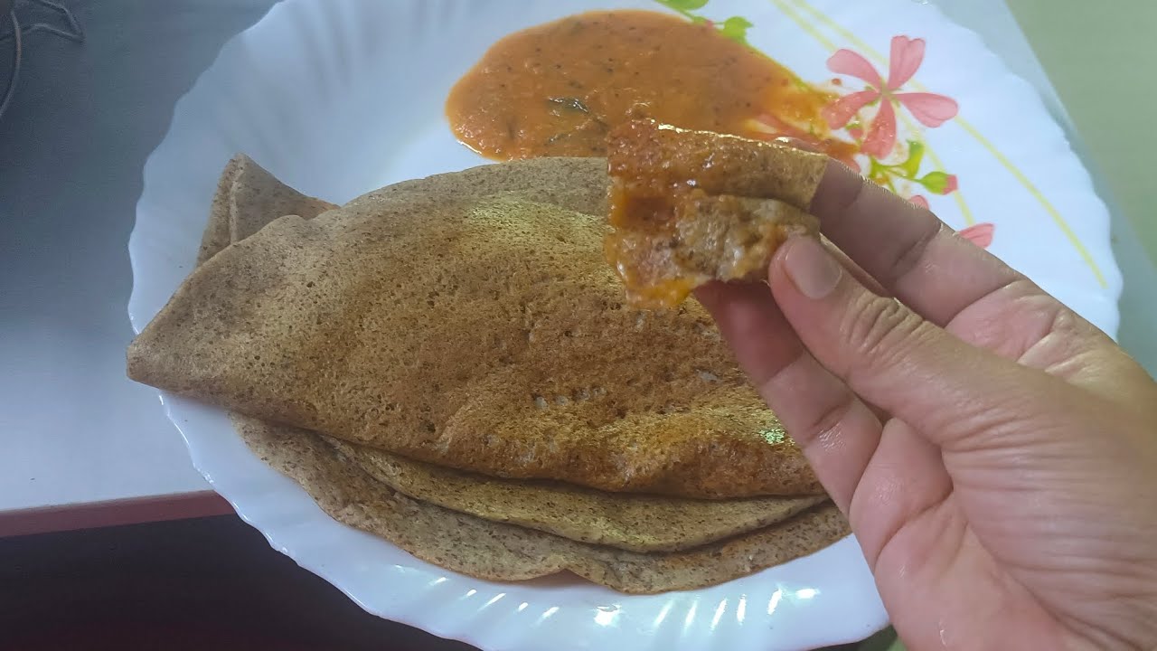 Millet dosai recipe for breakfast superb delicious 😋 healthy food #nutrition protein food# ️😋 ...