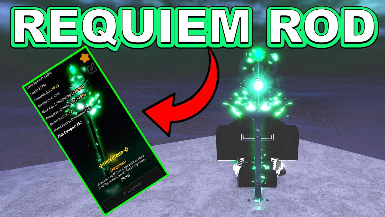 COMO PEGAR A REQUIEM ROD NO FISCH - YouTube