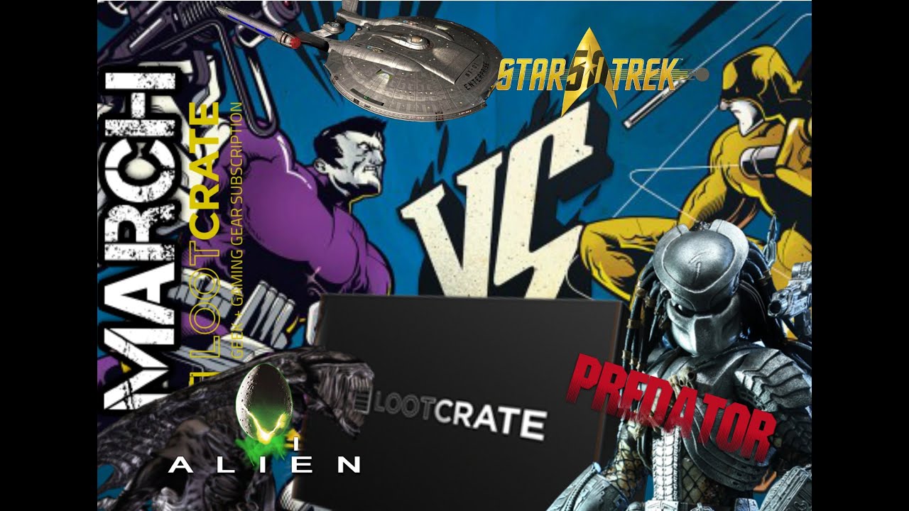 March 2016 "Versus" Loot Crate Unboxing W/Venum Gaming! - YouTube