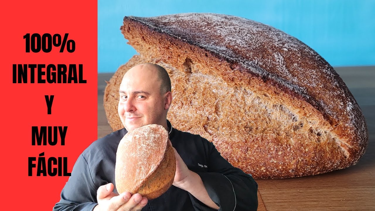Cómo hacer PAN CASERO INTEGRAL CON LEVADURA | MUY FÁCIL Y RÁPIDO🥖 - YouTube