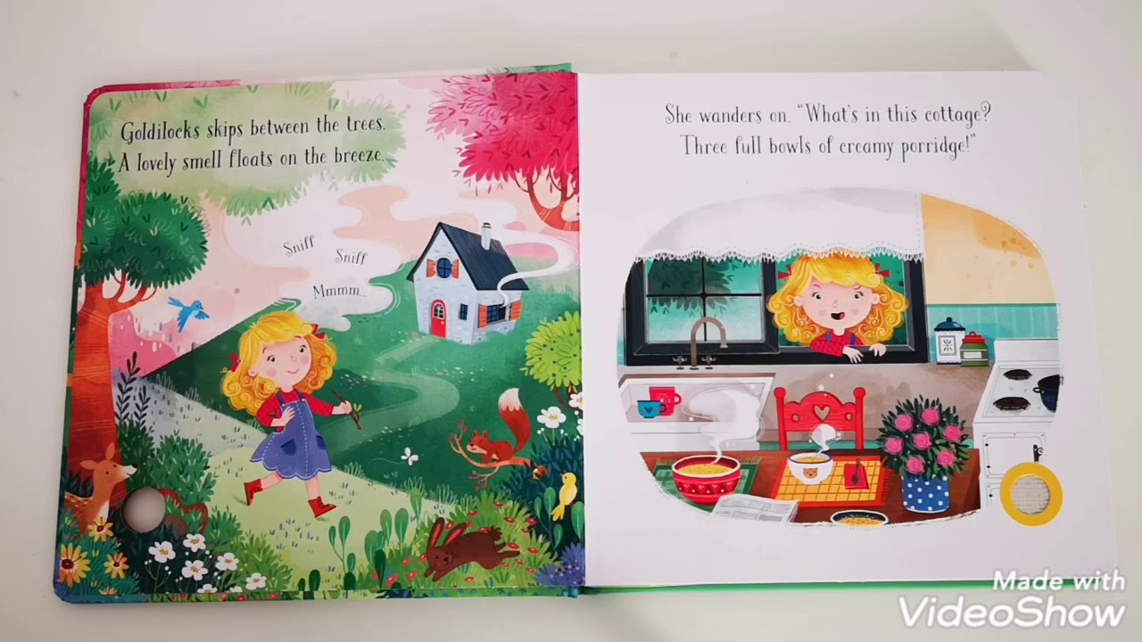 Goldilocks and the Three Bears Usborne - YouTube