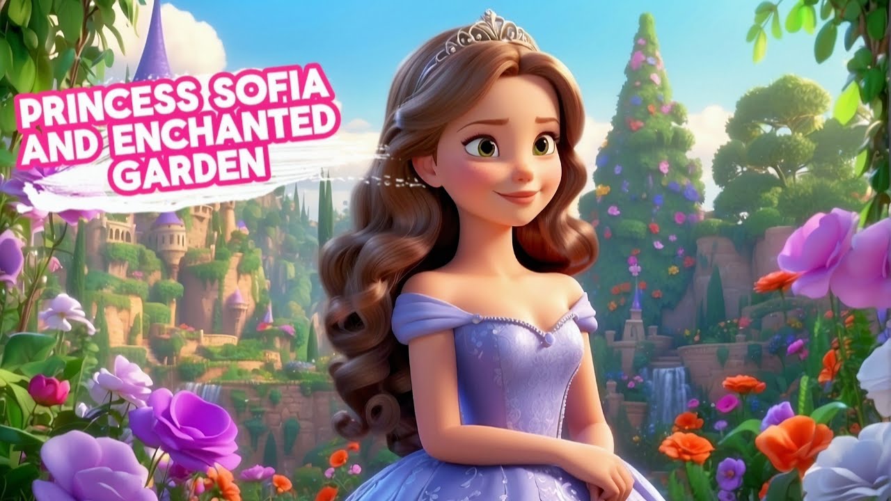 Sofia the First & the Enchanted Garden📚Princess Fairy Tales |Bedtime Stories |Short Bedtime ...