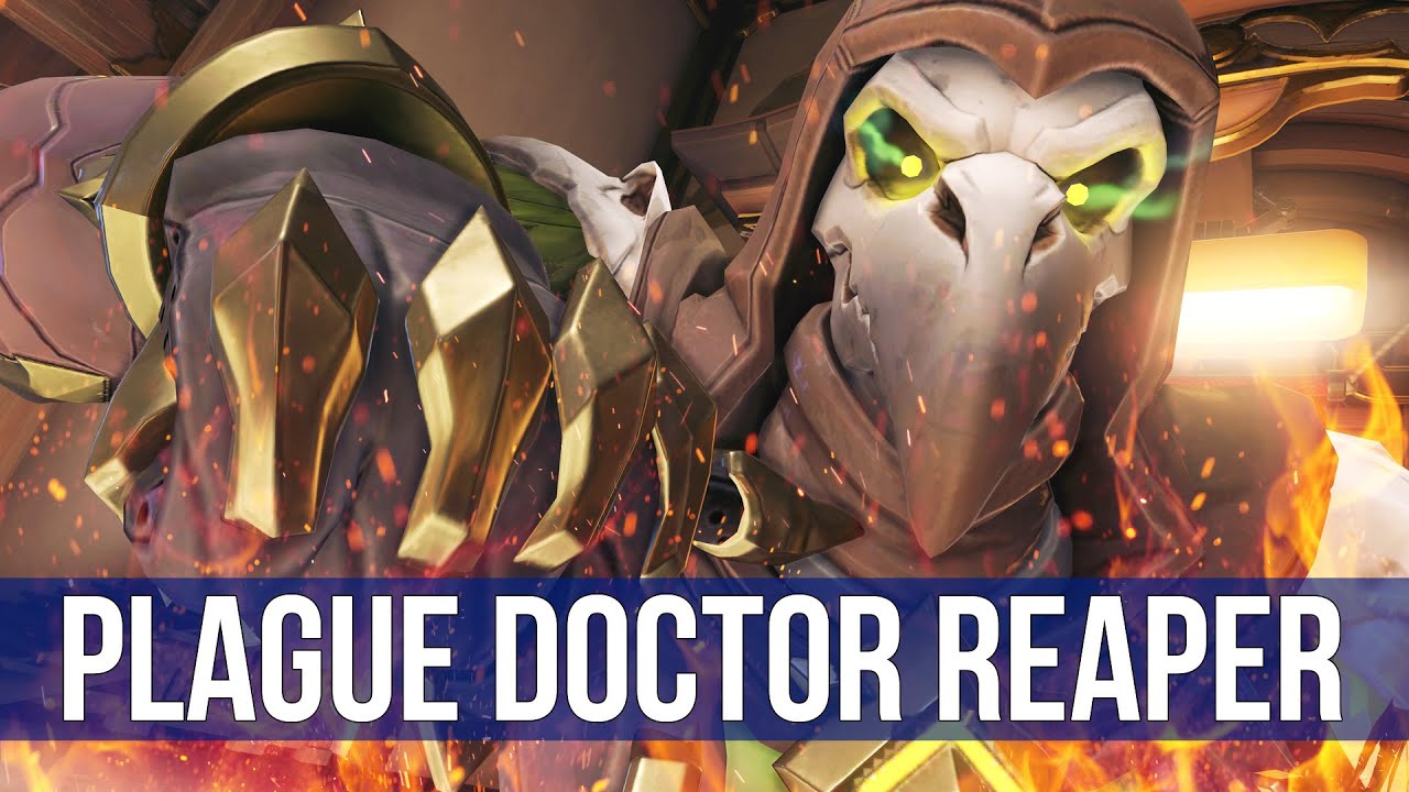 Overwatch: Plague Doctor Reaper Gameplay! (Overwatch Game) - YouTube