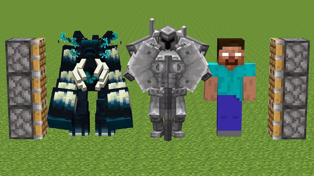 mutant chad warden + ferrous wroughtnaut + herobrine = ? - YouTube