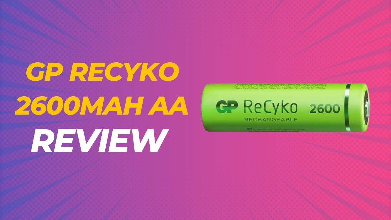 GP ReCyko 2600mAh AA Review | Offer Very High Capacity - YouTube