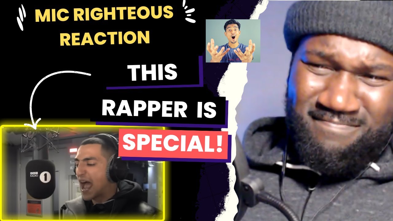 MIC RIGHTEOUS | Fire in The Booth - Part 1 | First Reaction | He is an ...