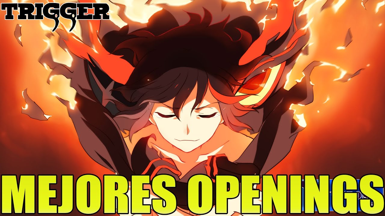 LOS MEJORES OPENINGS ANIME DE TRIGGER - YouTube