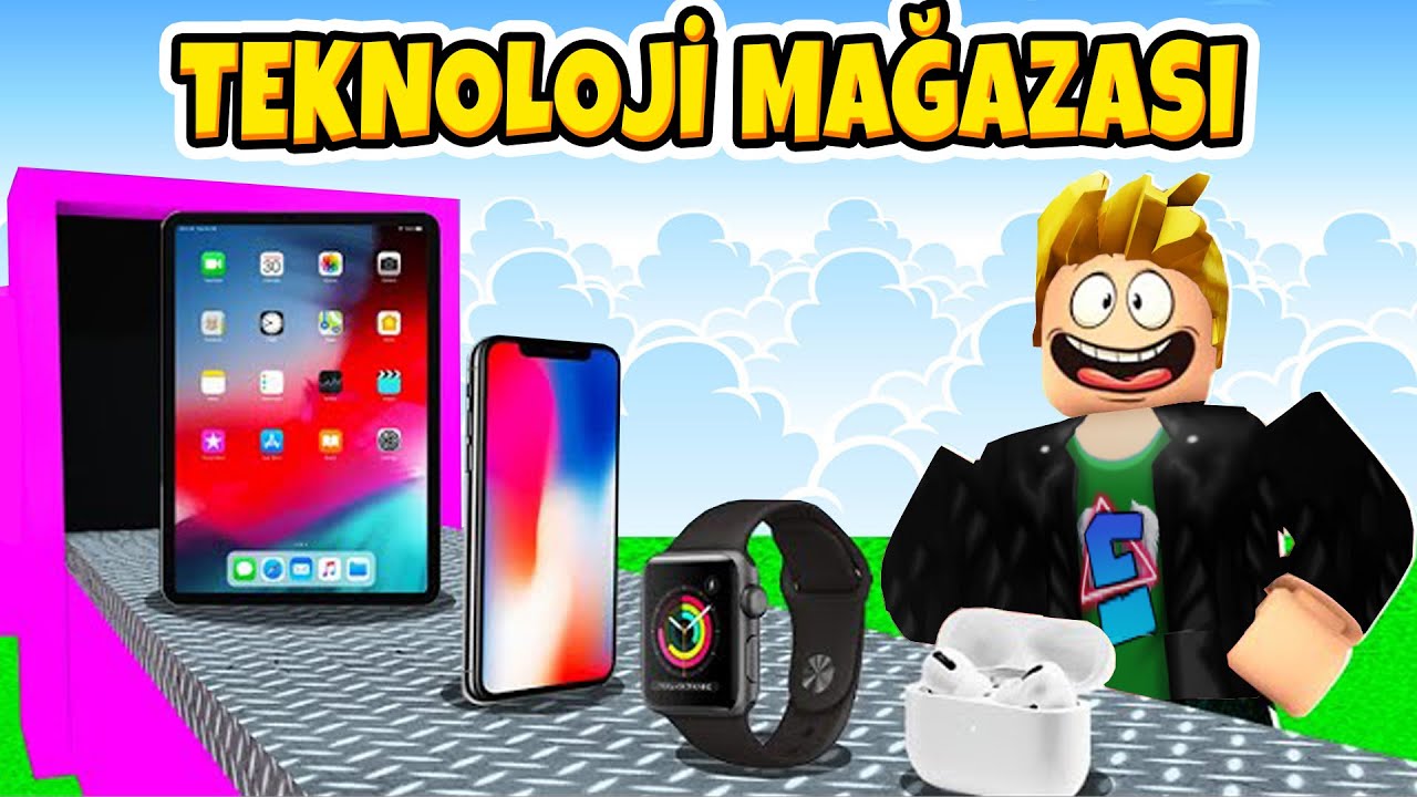 Teknoloji Mağazası Aç ve Zengin Ol! 🤑 Roblox Tech Store Tycoon - YouTube