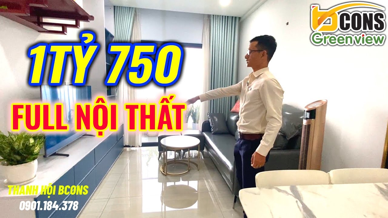 Mới Nhất| Review Bcons Green View 2 Phòng Ngủ| Căn Hộ Chung Cư Dĩ An ...