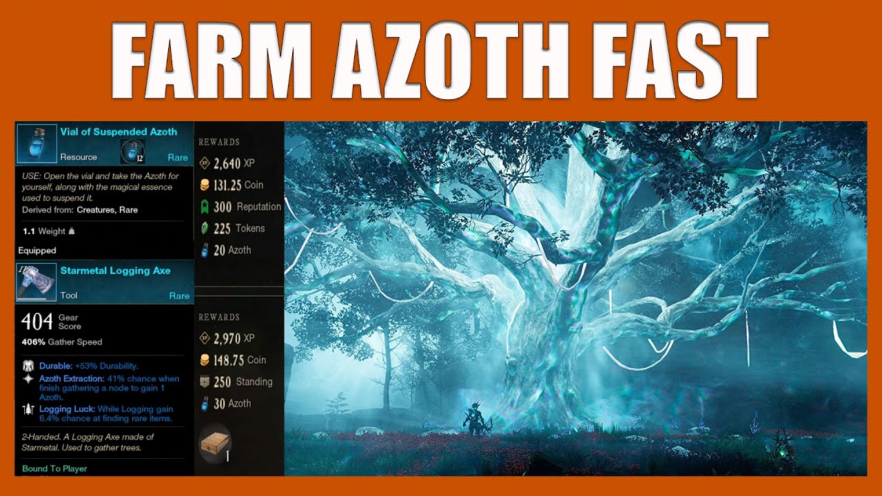 How To Farm Azoth Fast New World - All The Ways To Obtain Azoth - How ...