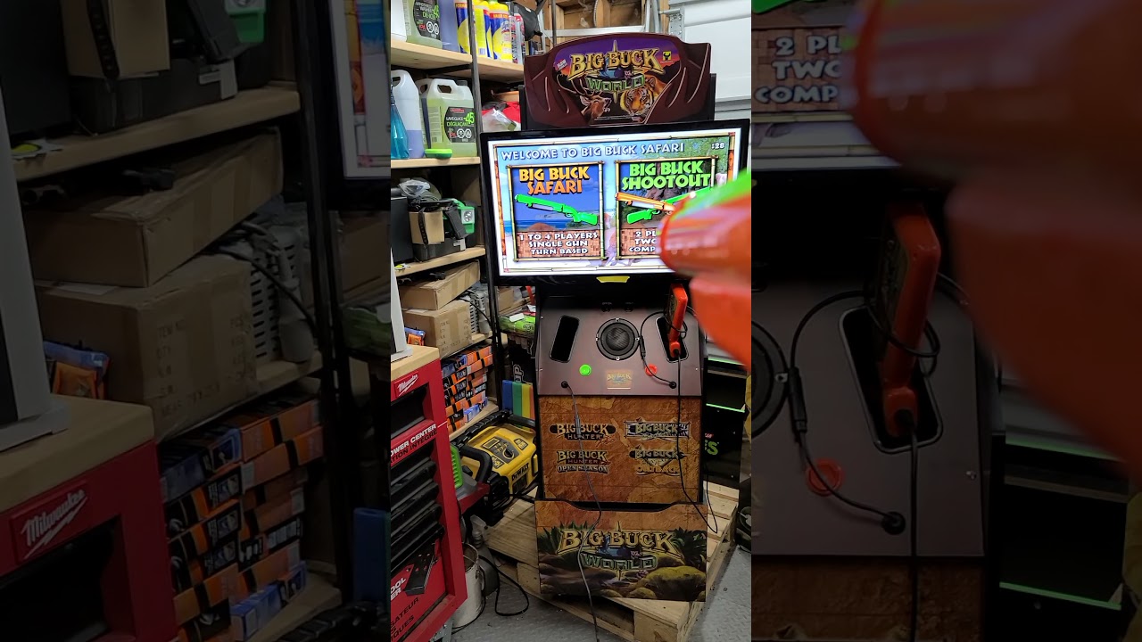 Arcade1up big buck hunter 27" screen mod. - YouTube