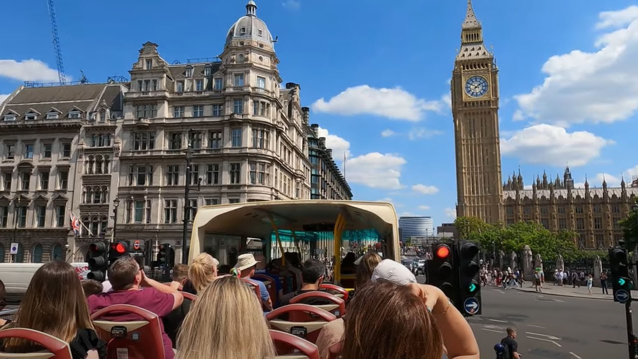 LONDON BUSES 2023 London Bus Tour BEST IN THE WORLD TOUR hop on hop off ...